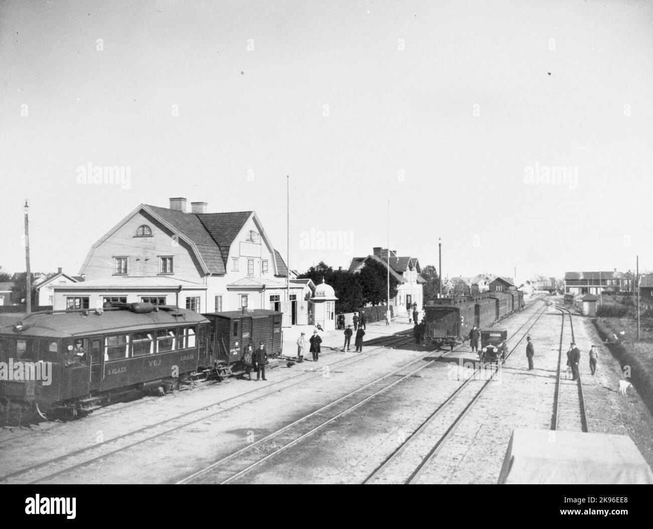 The station was built in 1899. The station house was built in 1916 and ...