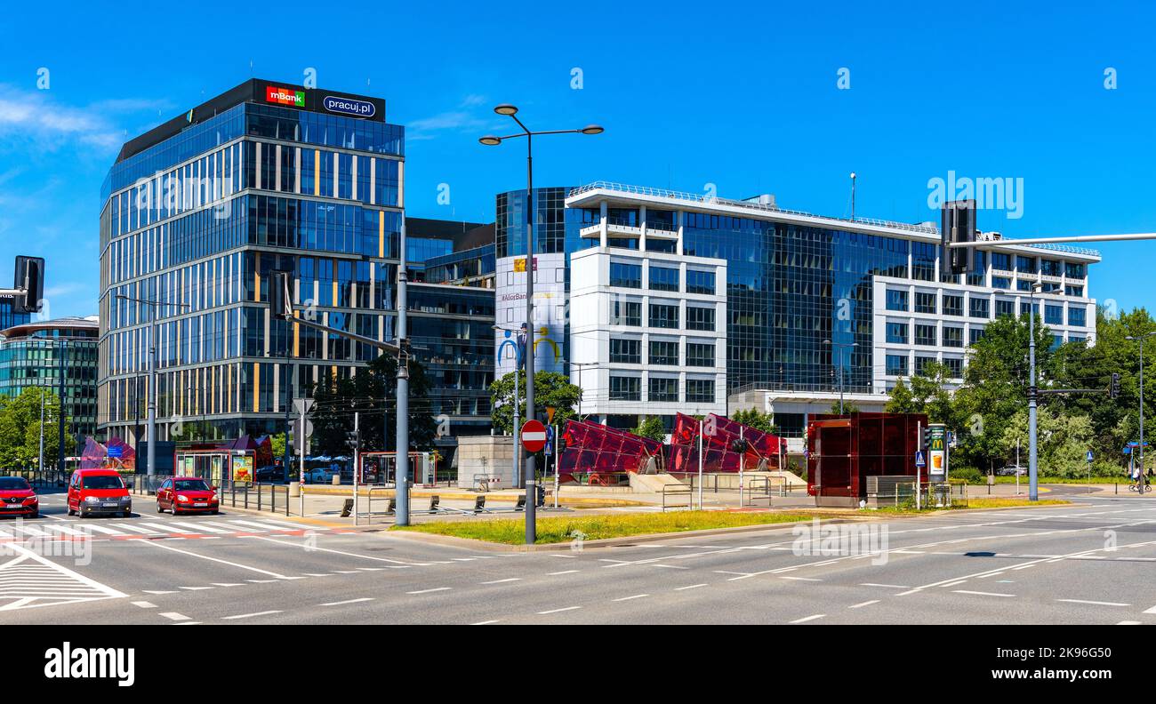 Warsaw, Poland - July 3, 2022: Proximo Park complex by Reico Ceske ...