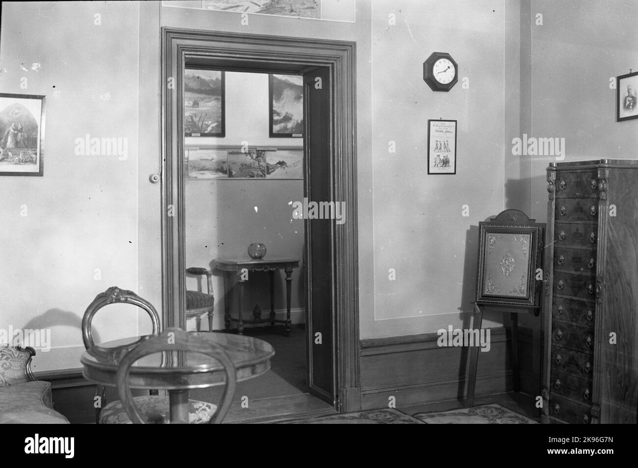 Cabinet, album at Stafli in the manager's room; Railway Museum Stock ...