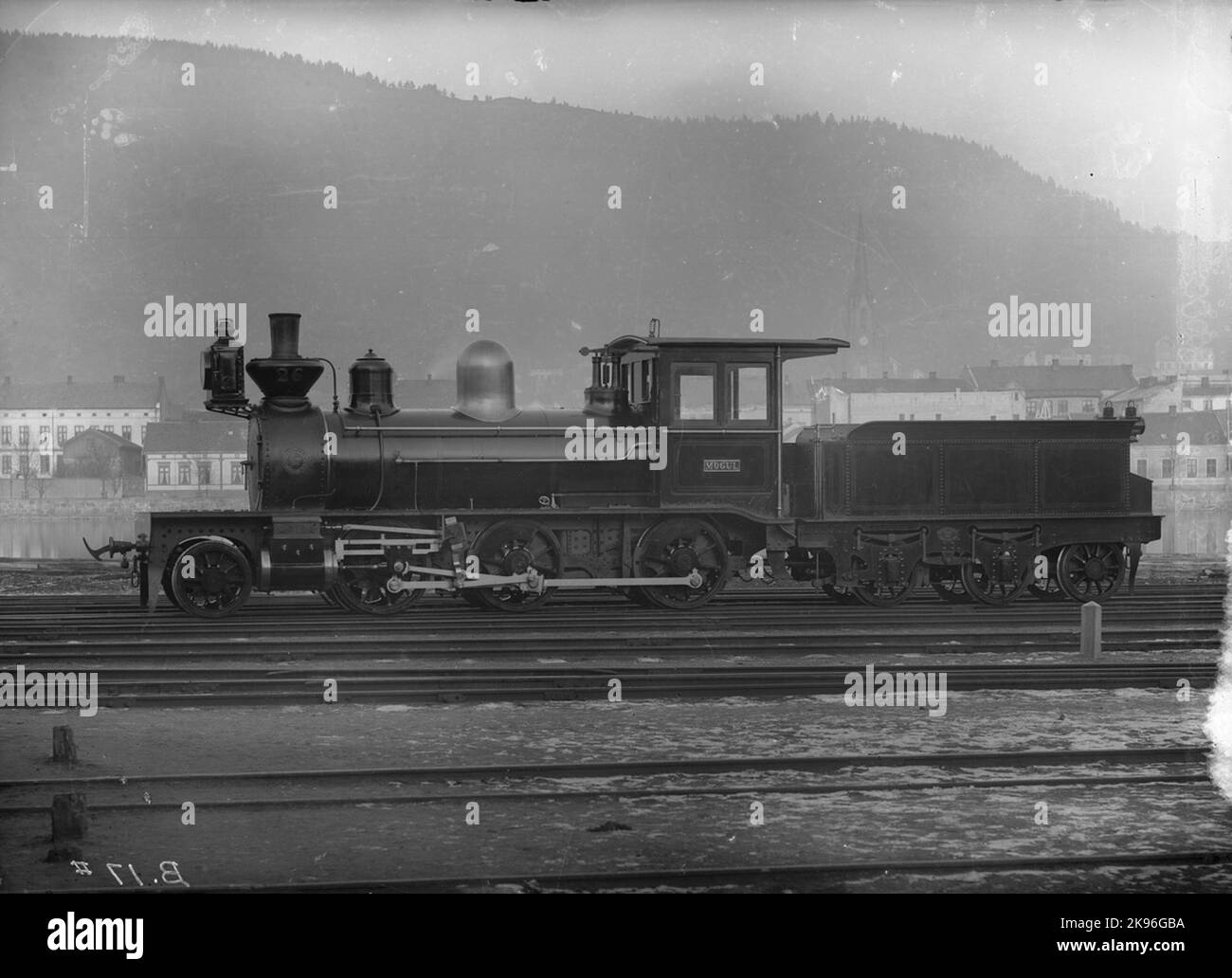 NSB LOK 26. Got the name Mogul. Produced by NOHAB with manufacturing ...