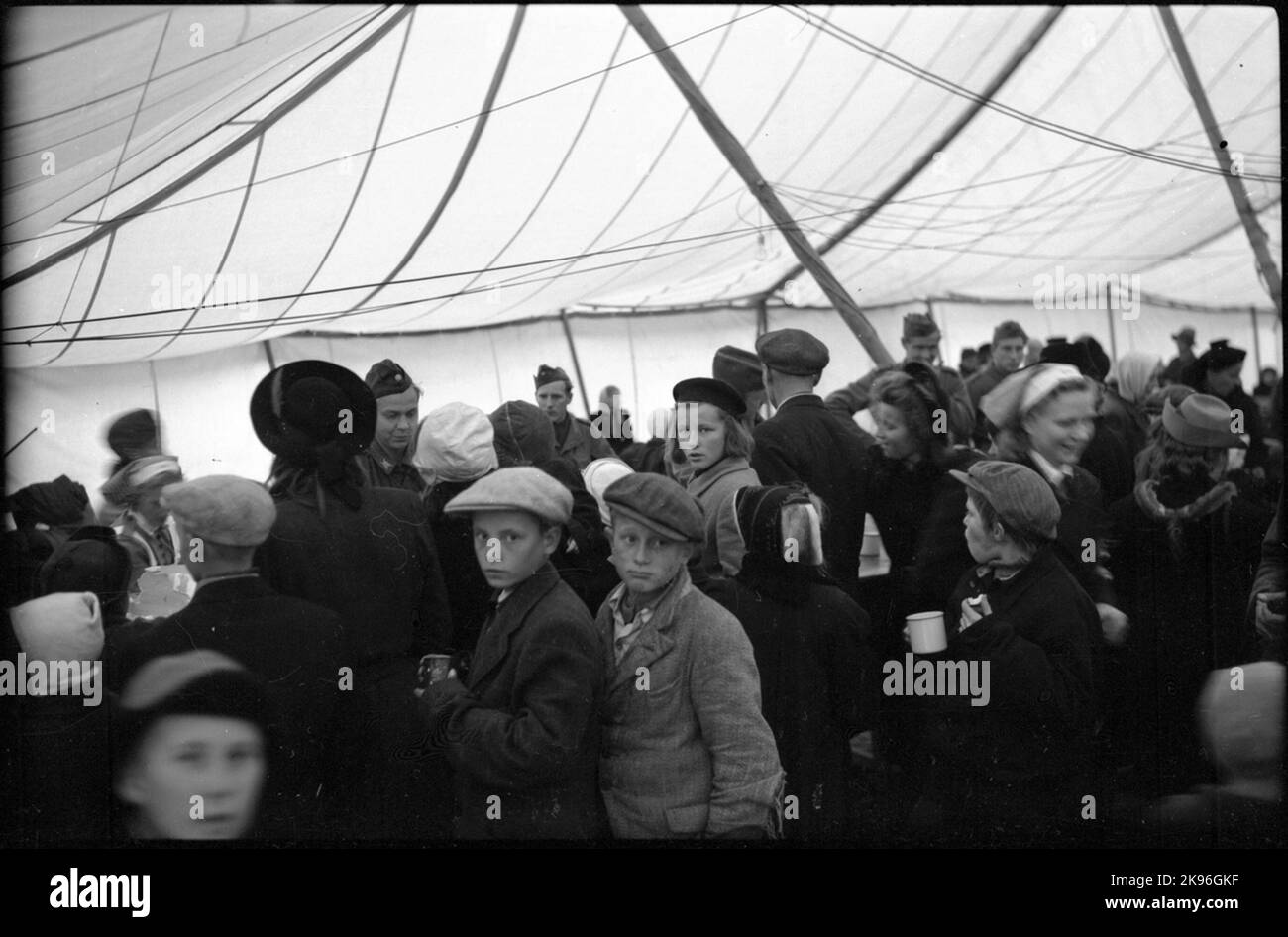 Evacuation of Finnish refugees, autumn 1944 Stock Photo - Alamy