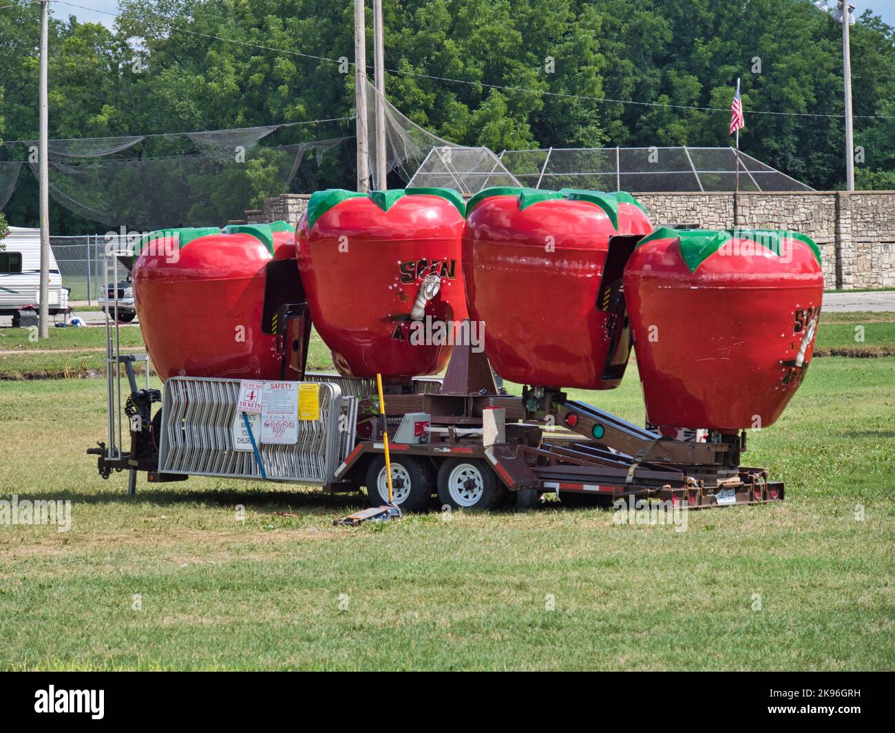 The Miami County Fair at Wallace Park in Paola Kansas Stock Photo - Alamy