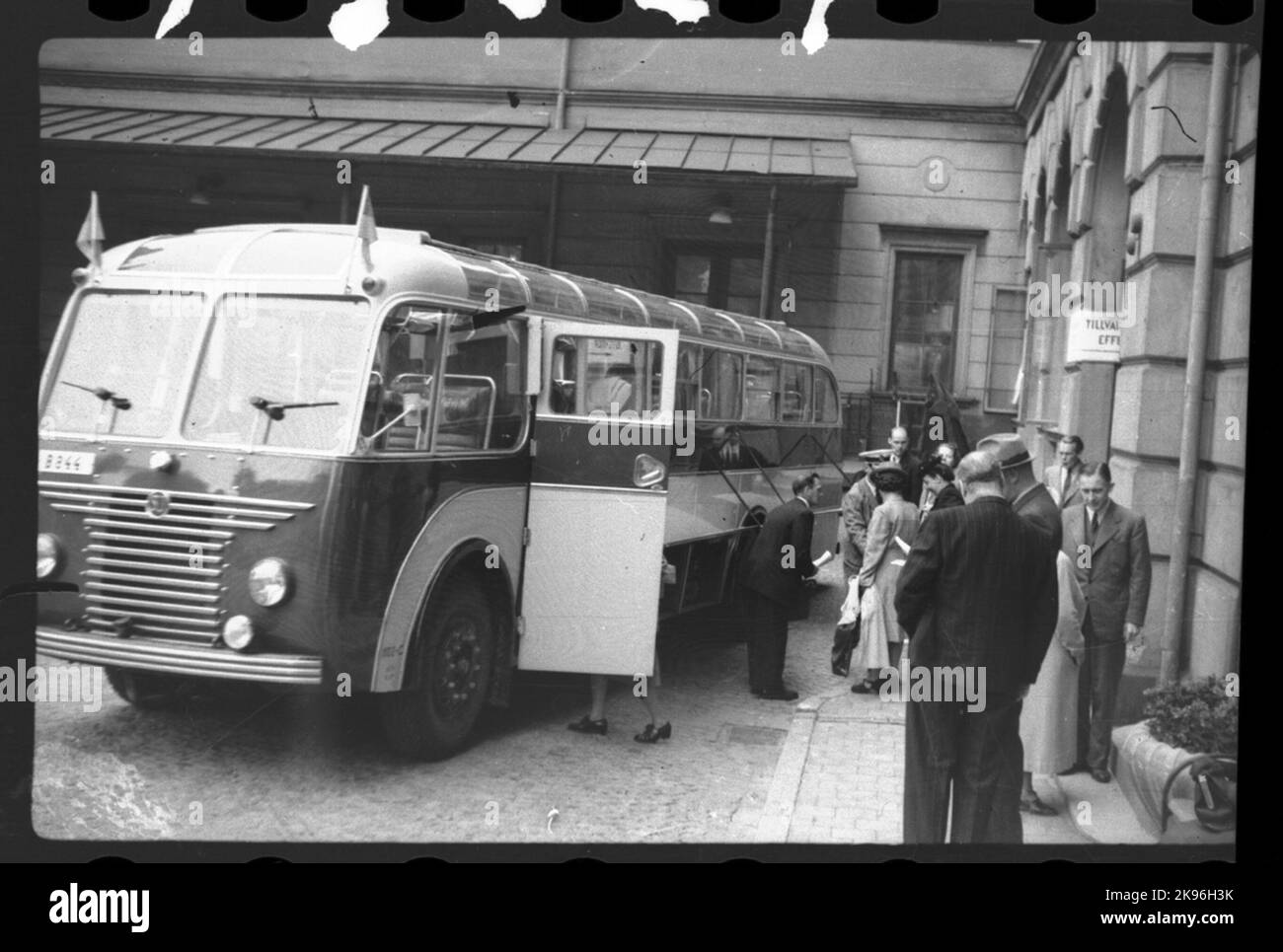 State Railways, SJ Tourist bus at Stockholm Central Station Stock Photo ...