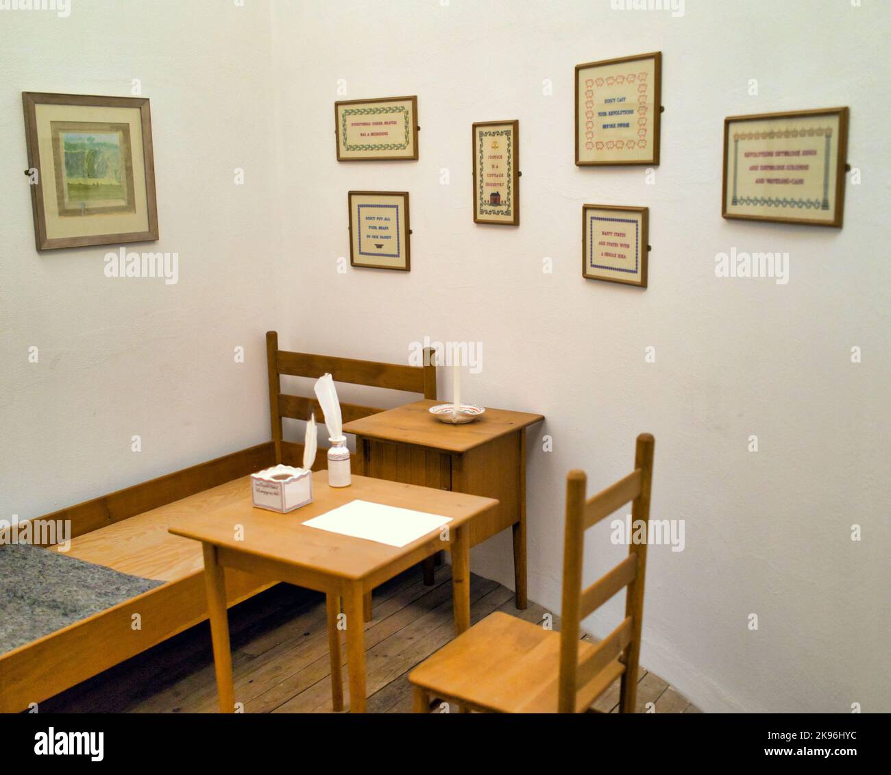 Glasgow museum of modern or GOMA interior home sweet home domestic ...