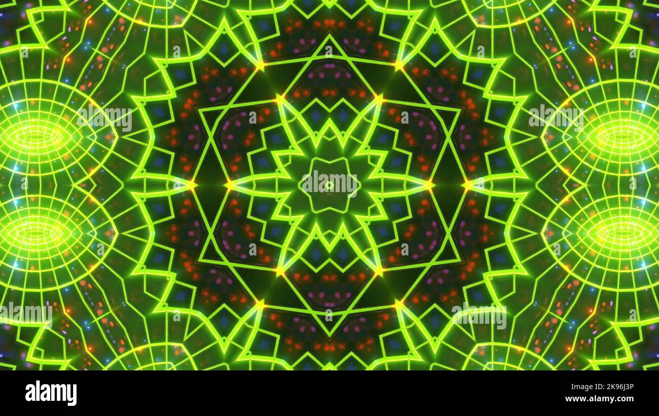 A beautiful multicolor kaleidoscope texture Stock Photo - Alamy