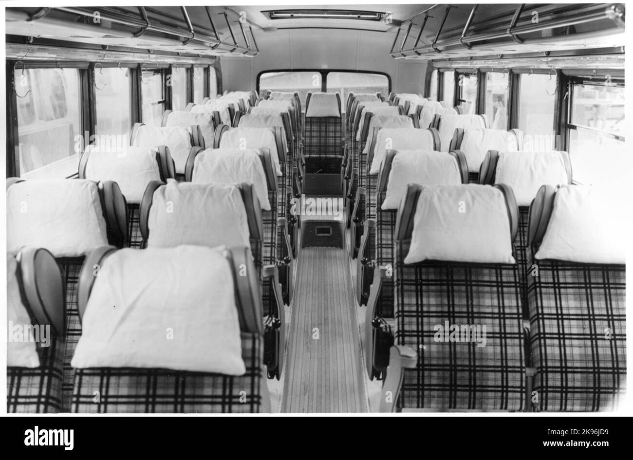 Interior from Tourist Bus Scania-Vabis 2B21 SKV 1951. The State ...