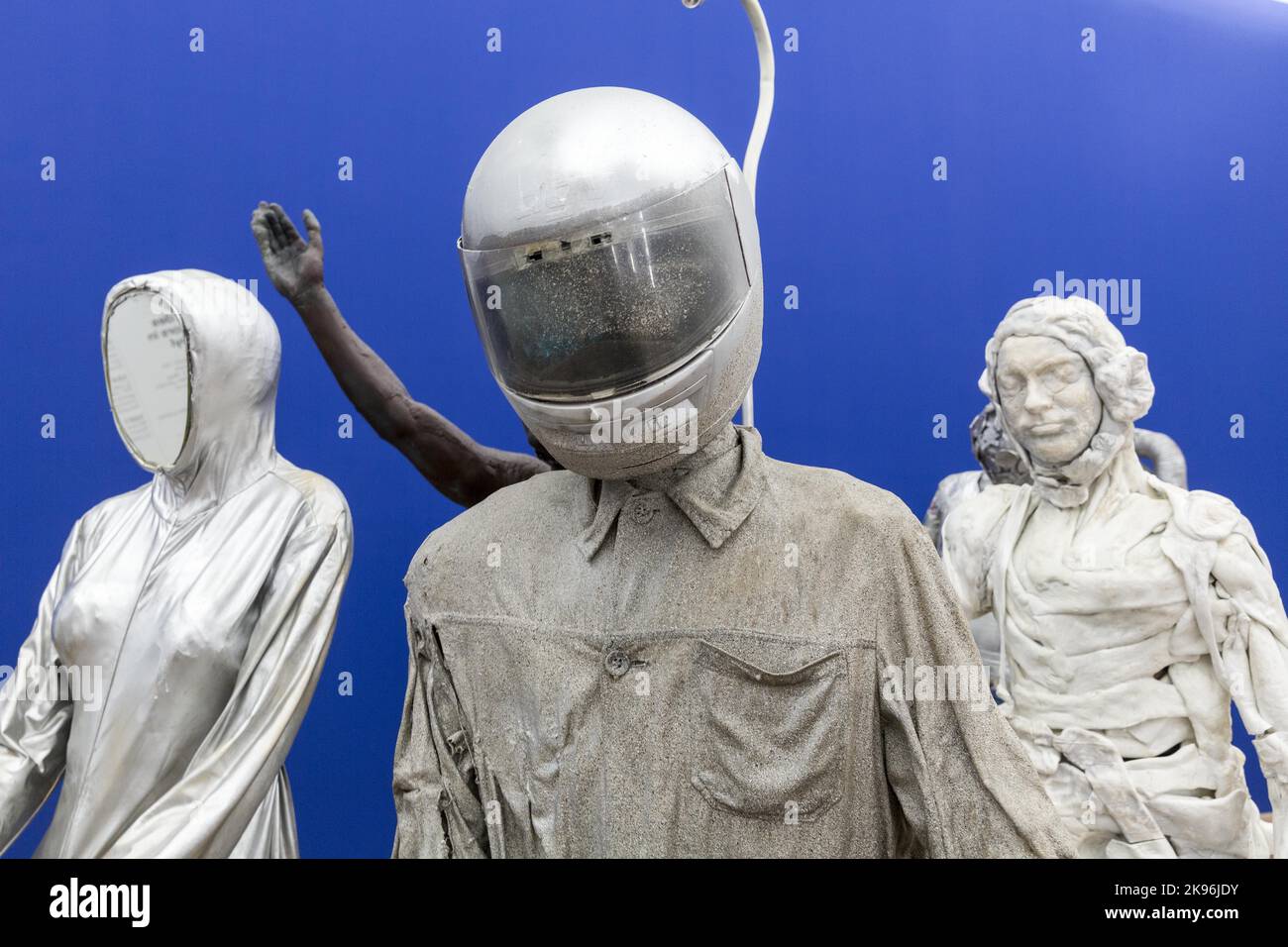 Art work of group of artists Stock Photo - Alamy