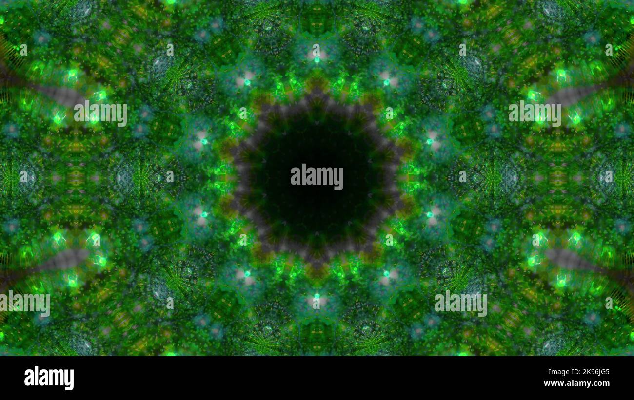 An illustration of an abstract green motion graphics background Stock ...