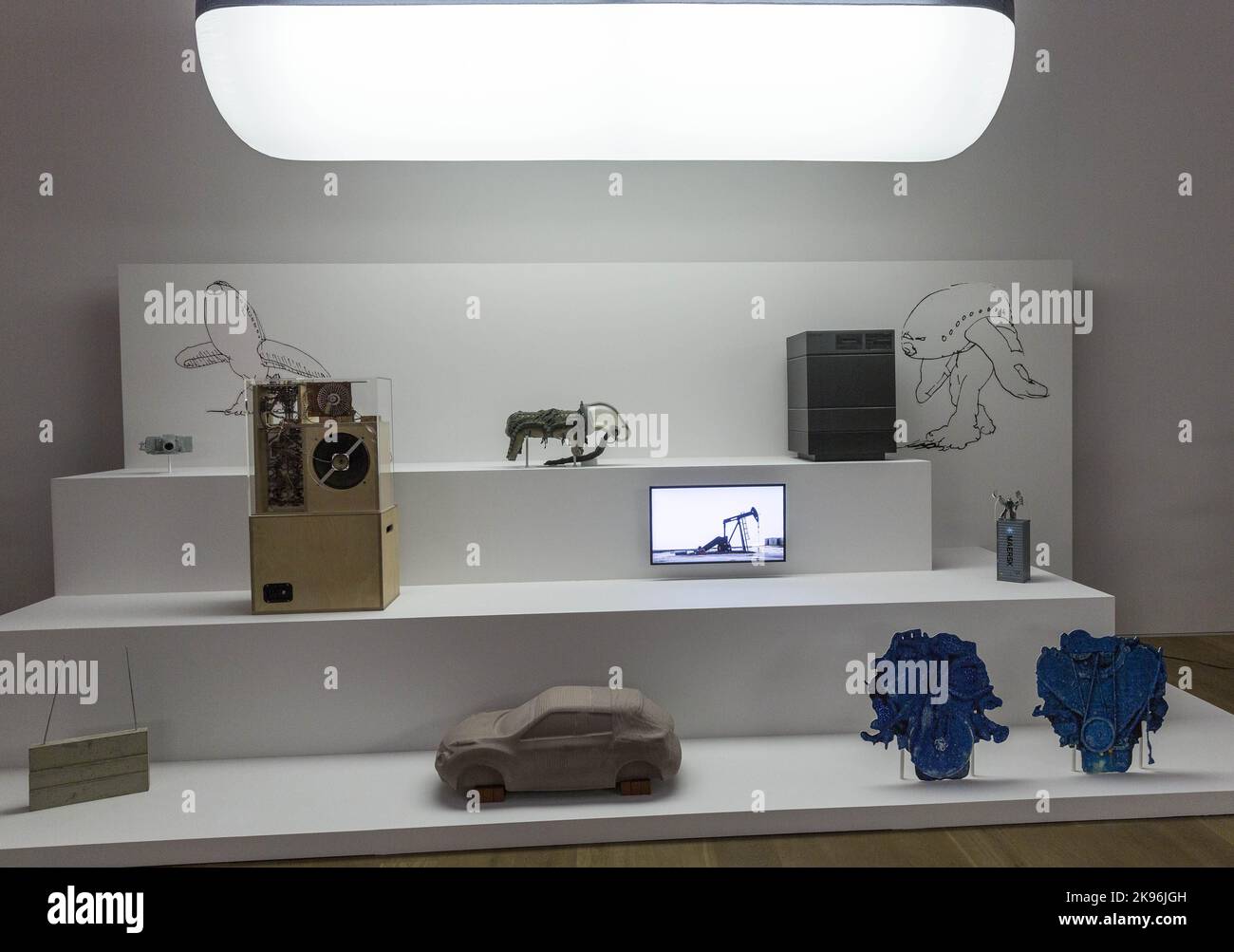 Mark Leckey art works Stock Photo - Alamy