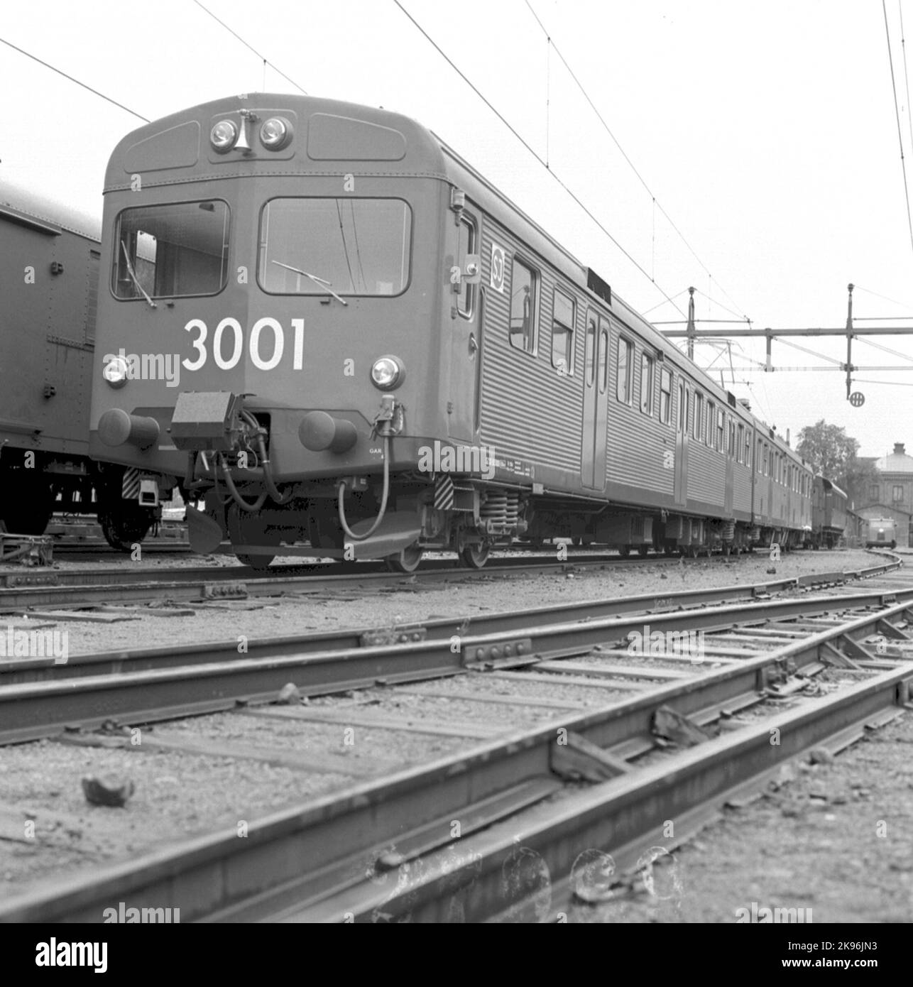 State Railways, SJ X1-B 3001. Local Traffic Train Stock Photo - Alamy