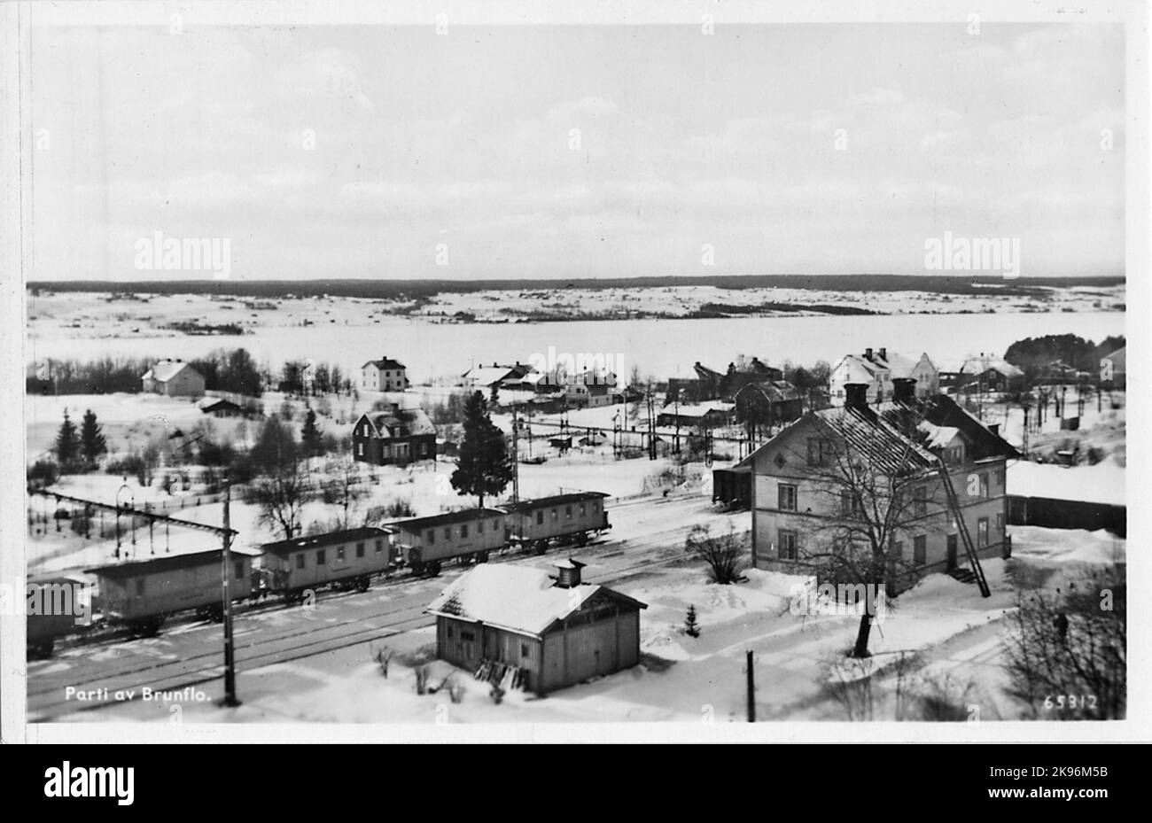 View of Brunflo Stock Photo - Alamy