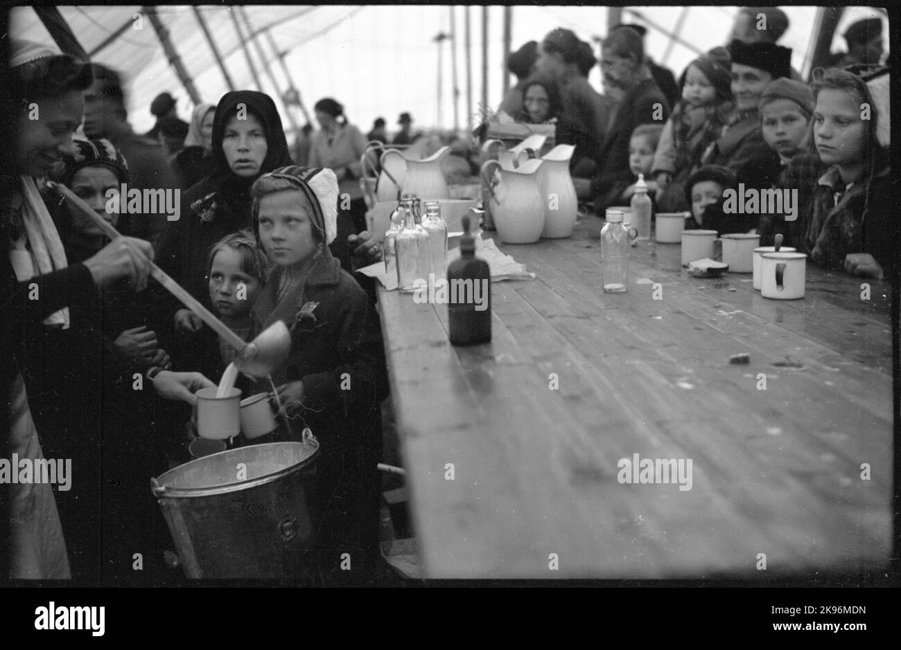Evacuation of Finnish refugees, autumn 1944 Stock Photo - Alamy