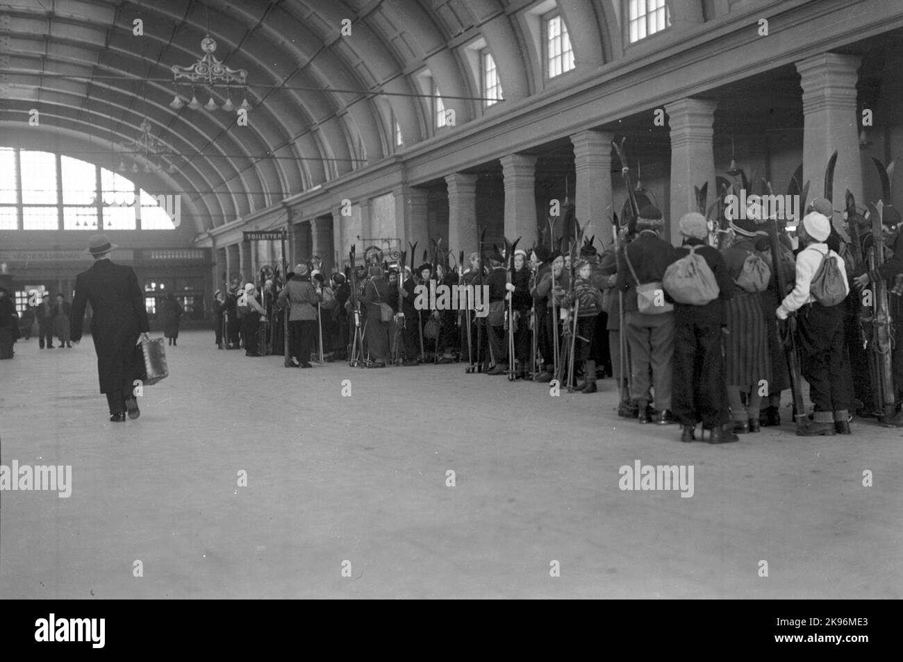 Ski train railway Black and White Stock Photos & Images - Alamy