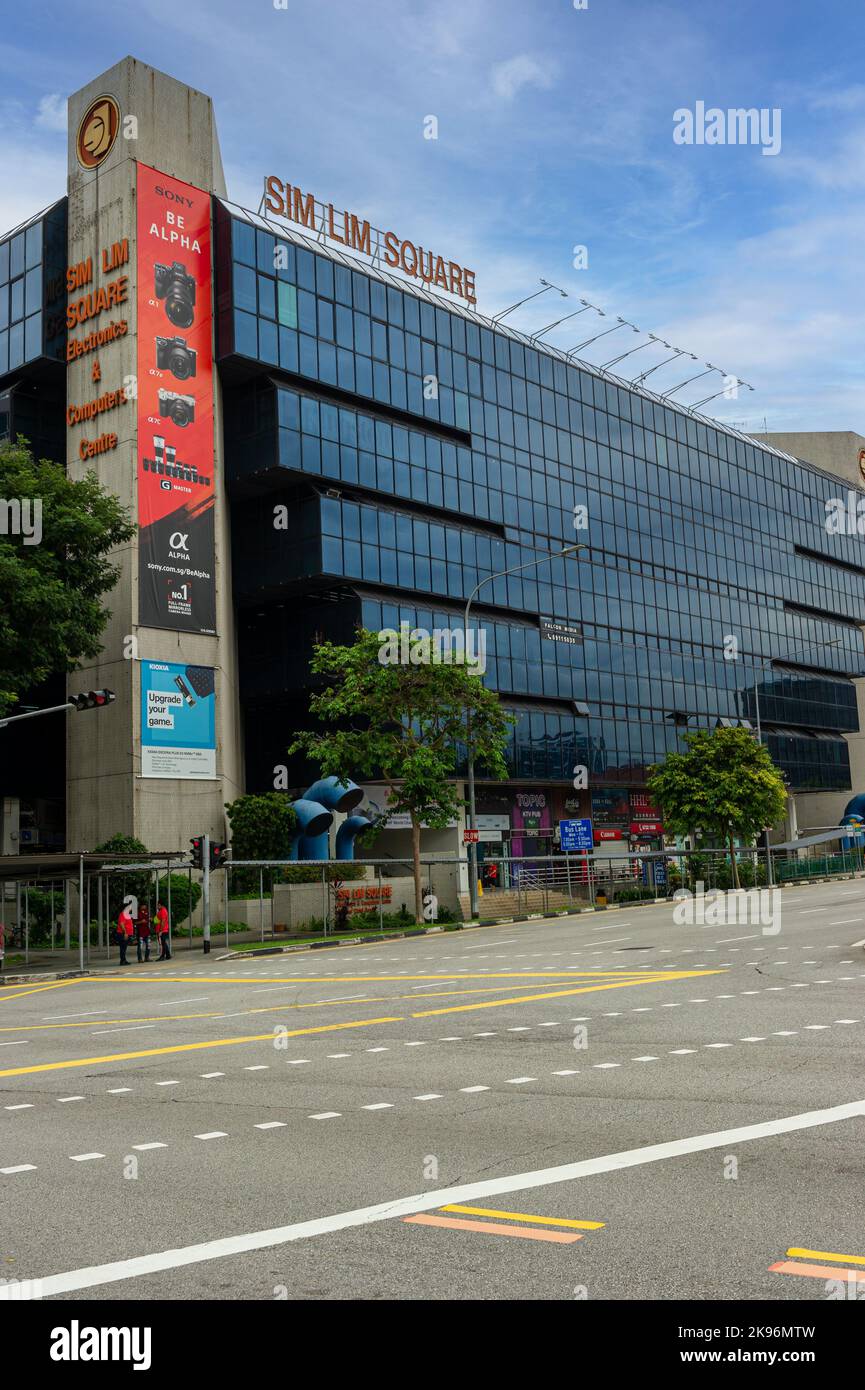 Sim Lim Square electronics centre, Singapore Stock Photo - Alamy