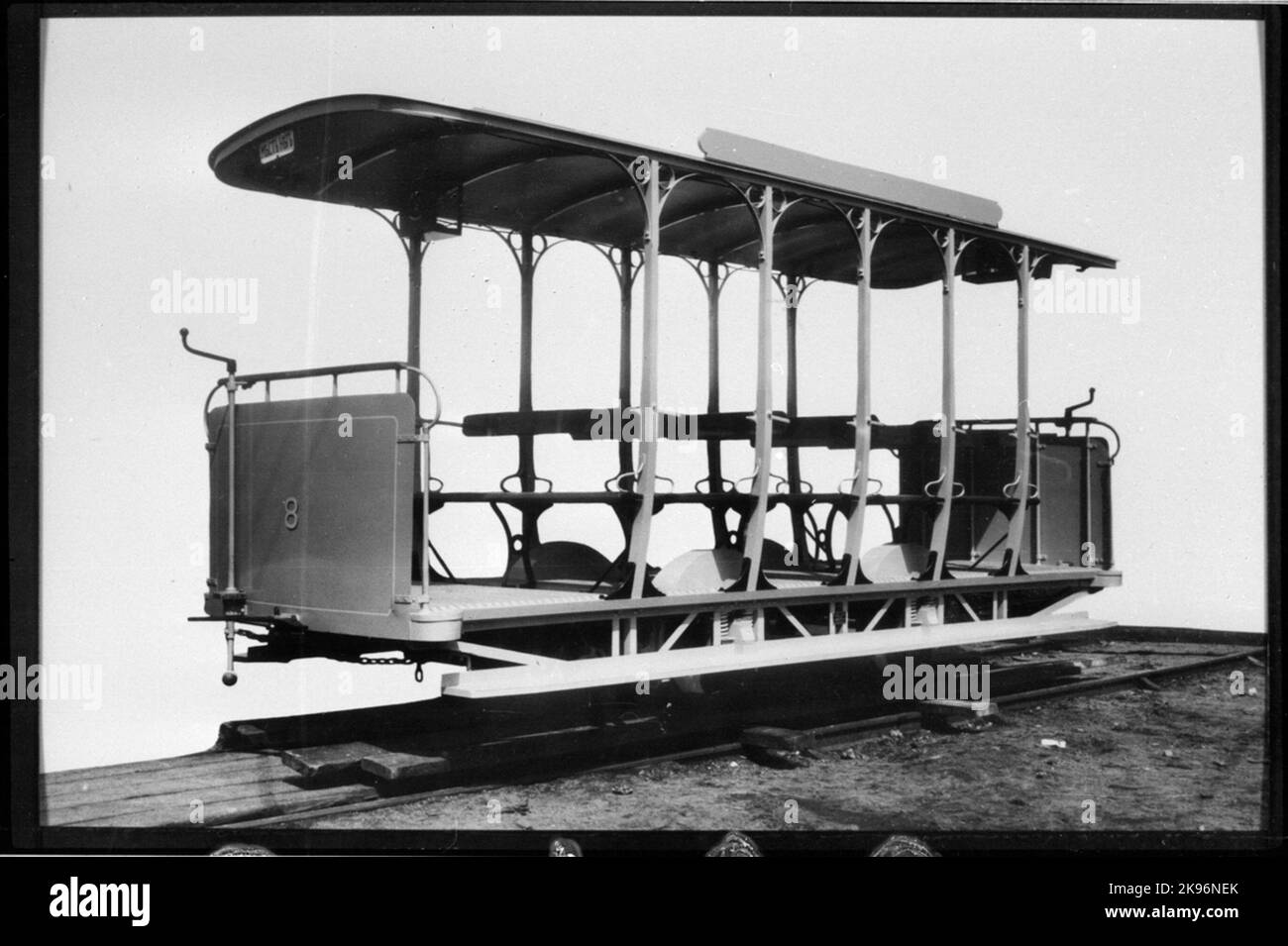 Delivery picture on Russian trailer with number 8 Stock Photo - Alamy