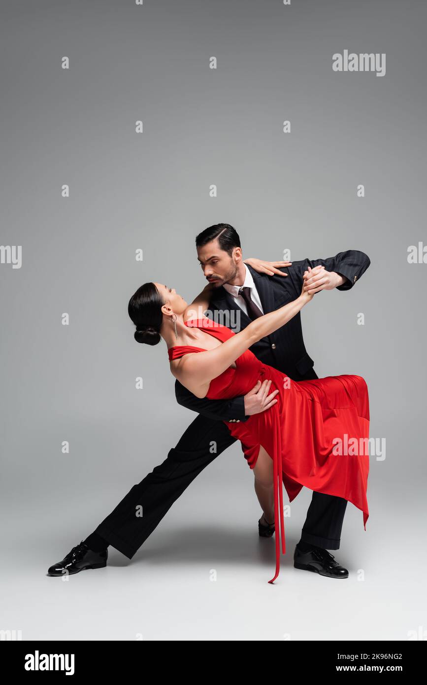 Tango dancing couple professional elegant hi-res stock photography and ...