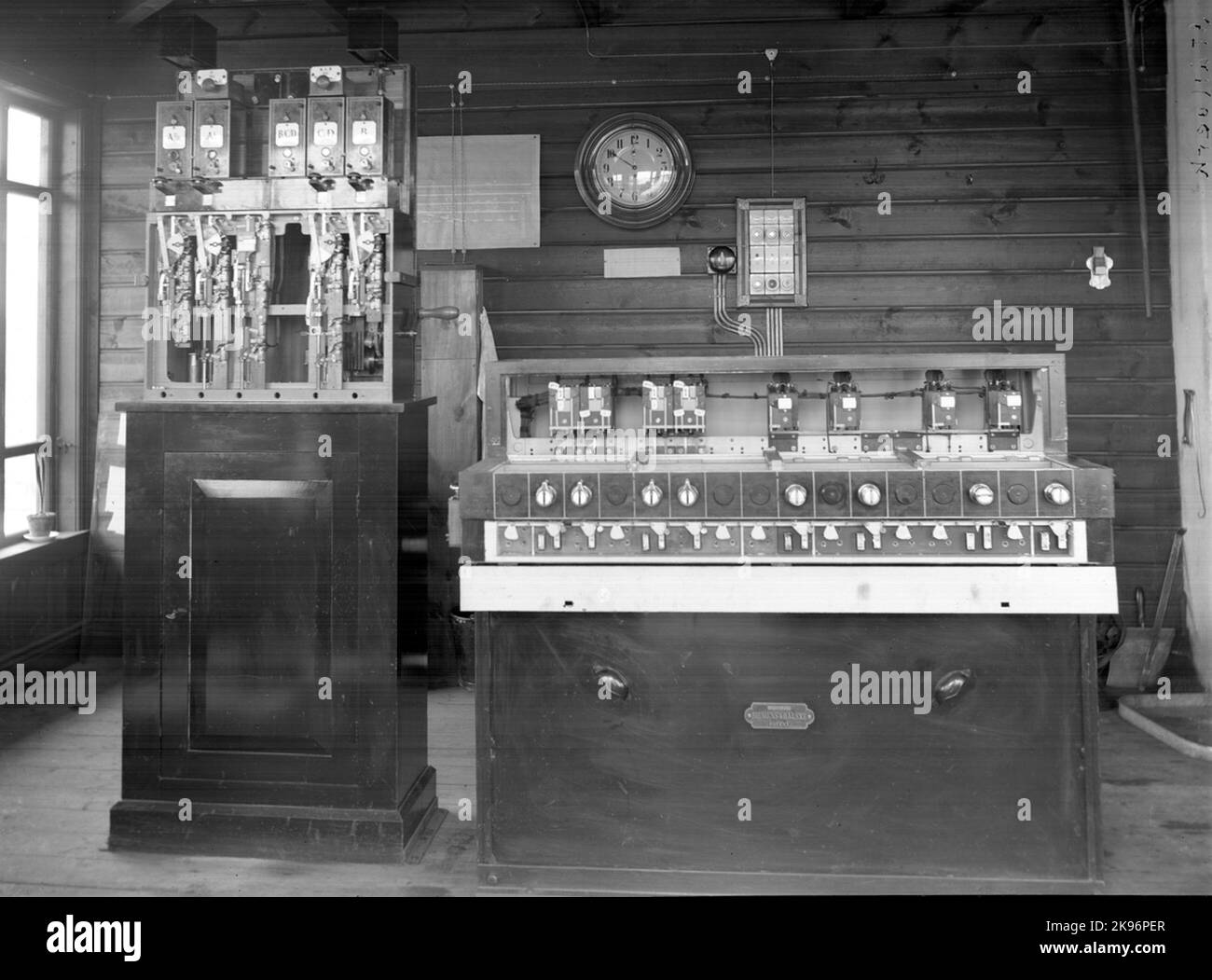 Interior of switchgear Stock Photo - Alamy