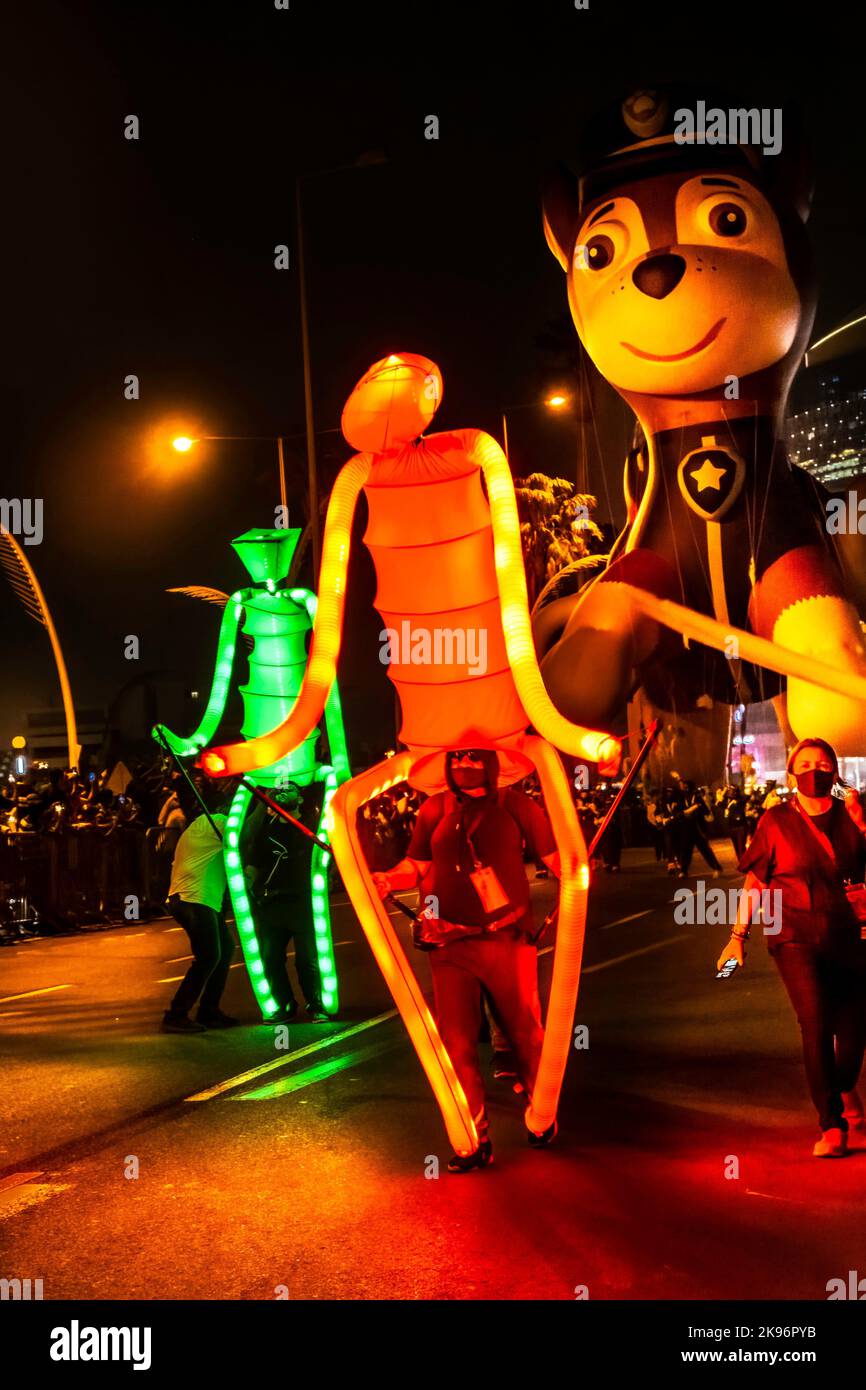 The Great Ballon Parade in the Corniche street to celebrate FIFA World ...