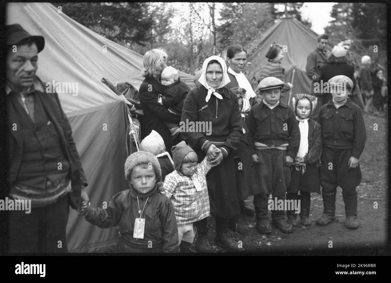Evacuation of Finnish refugees, autumn 1944 Stock Photo - Alamy