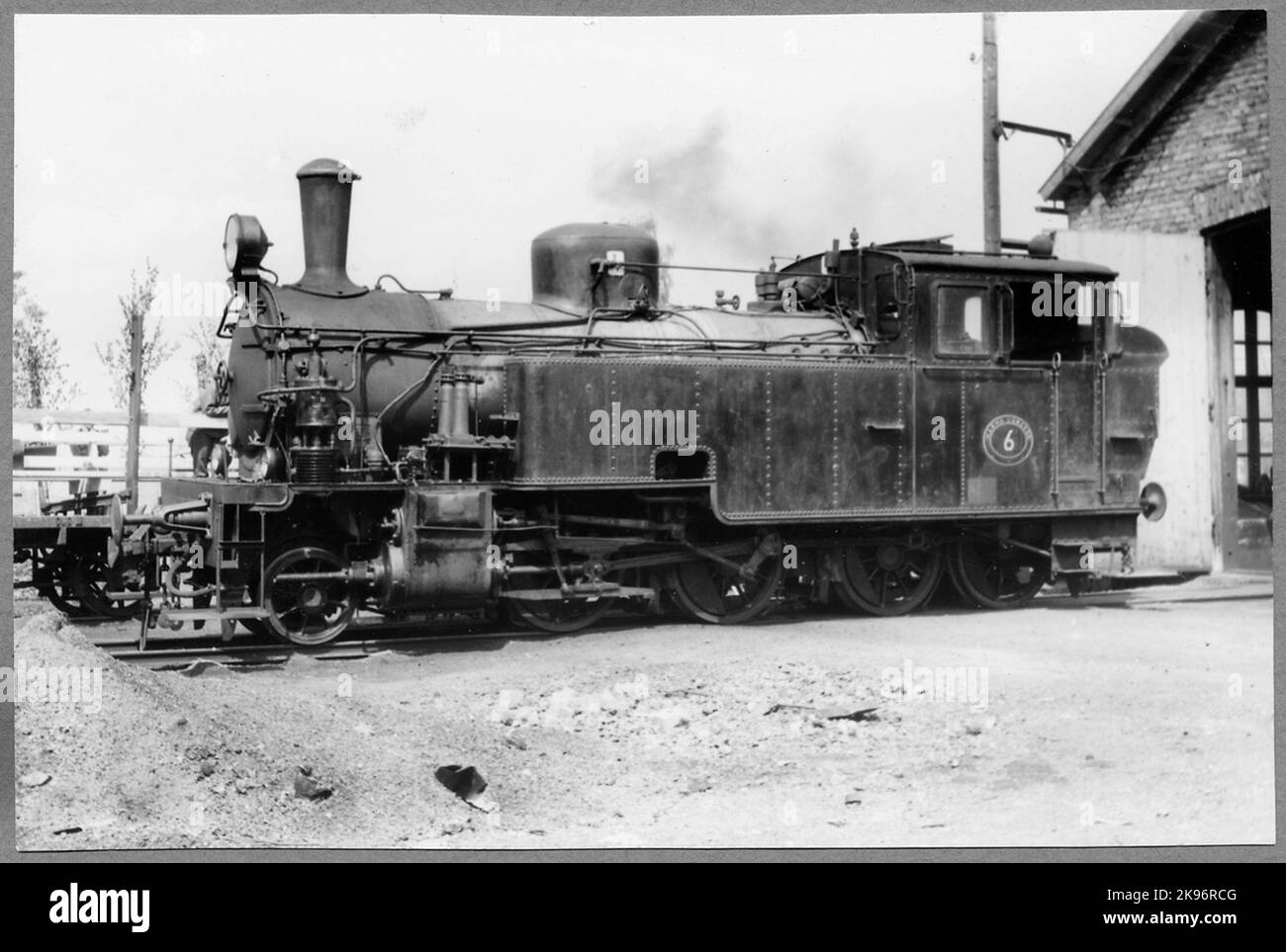 Marma - Long pipe Lok 6 at the Lokstallet in Vallvik Stock Photo - Alamy
