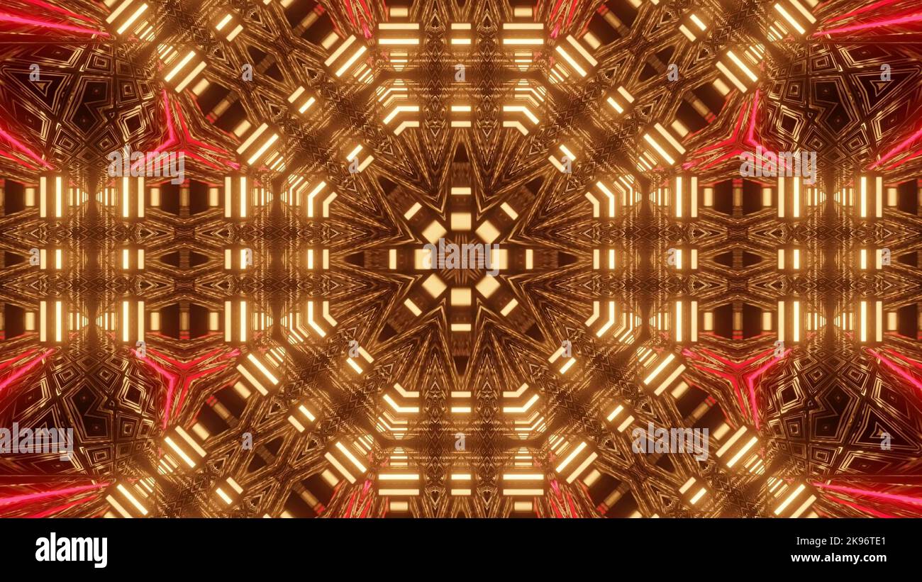 An abstract motion graphics background with multicolor mosaic texture ...