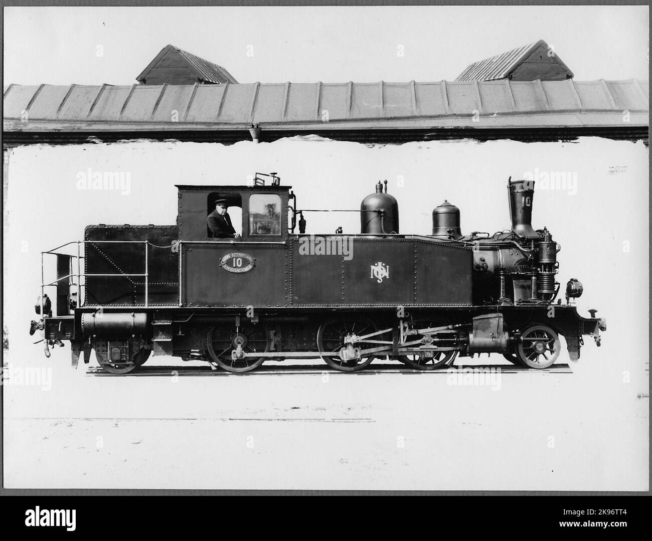 Steam locomotive, northern Östergötland railways, pleasure locomotive ...