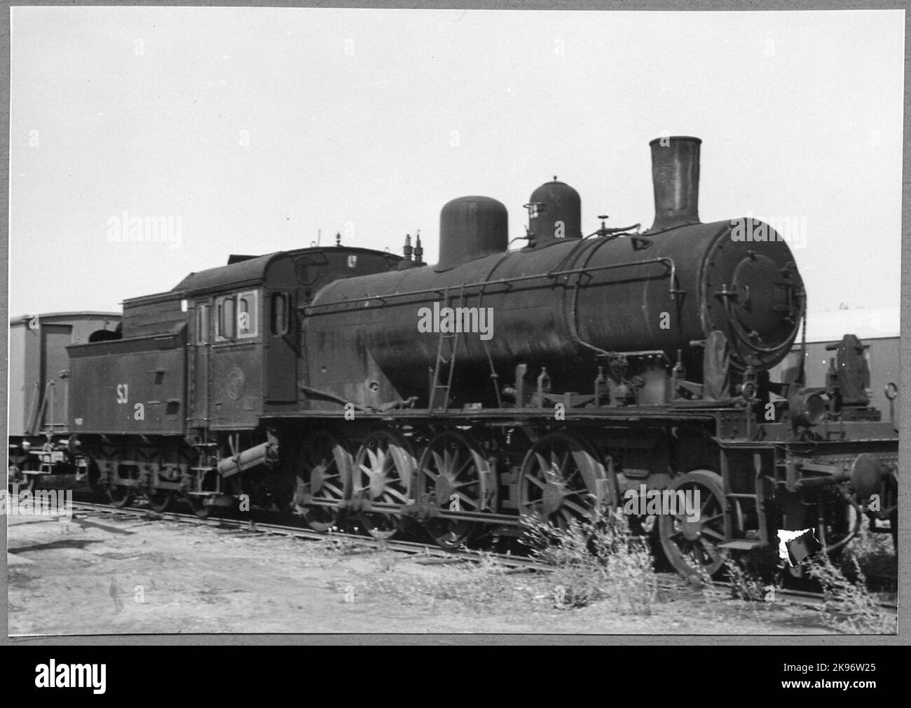 State Railways, SJ E2 1457 at Gävle Lokstation Stock Photo - Alamy