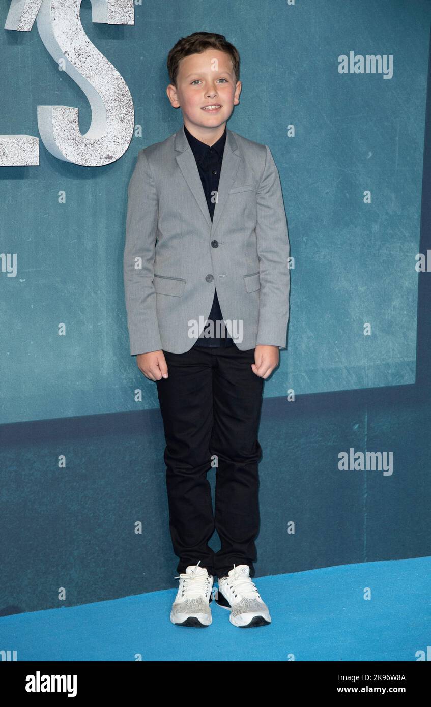 London, UK. Benjamin Chivers at the global premiere of The Devil's Hour ...