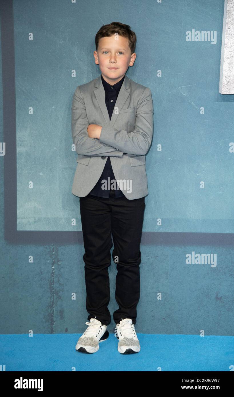 London, UK. Benjamin Chivers at the global premiere of The Devil's Hour ...