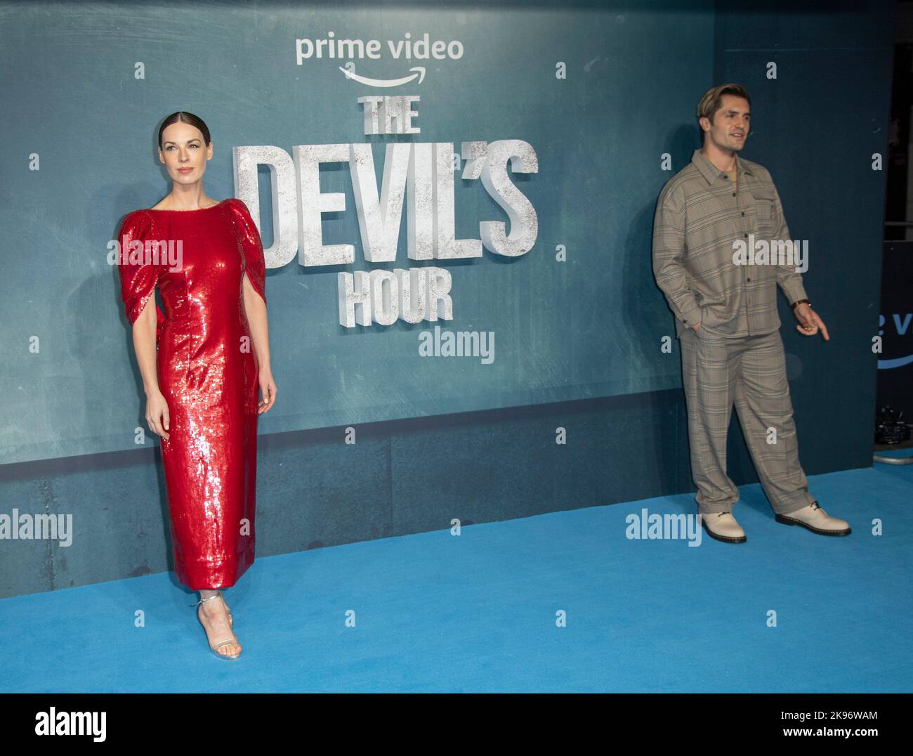 London, UK. Jessica Raine and Phil Dunster at the global premiere of ...