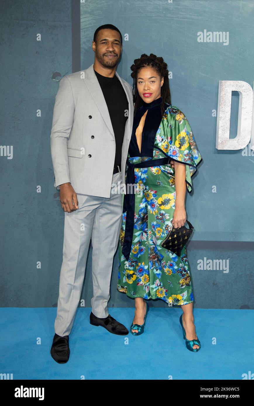 London, UK. Thomas Dominique and Rhiannon at the global premiere of The ...