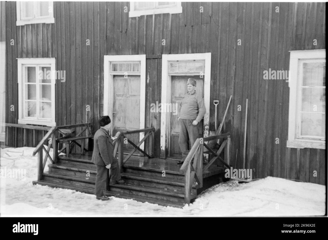Conversation social interaction Black and White Stock Photos & Images ...