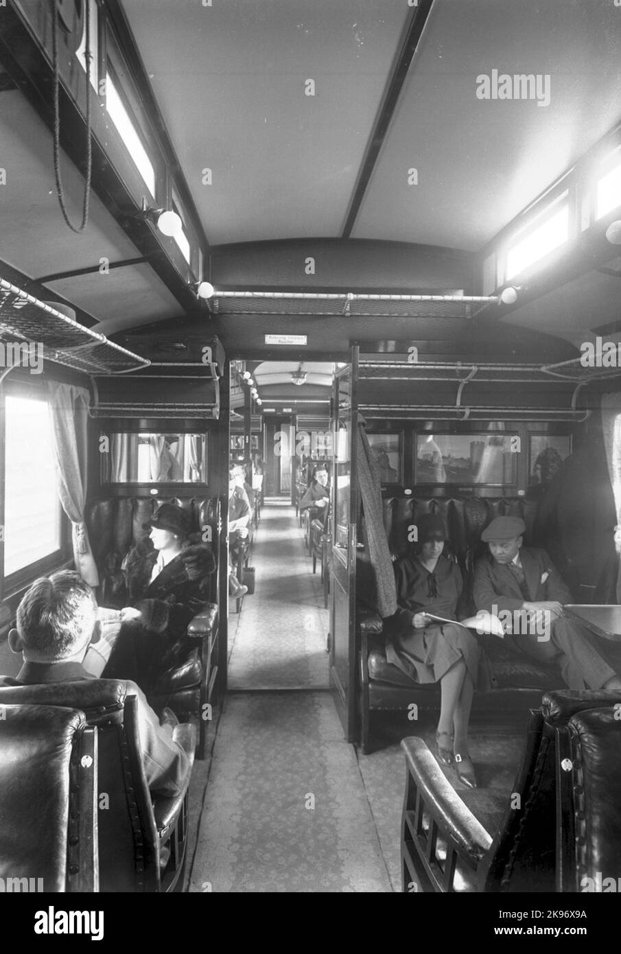 2nd class car Stock Photo - Alamy