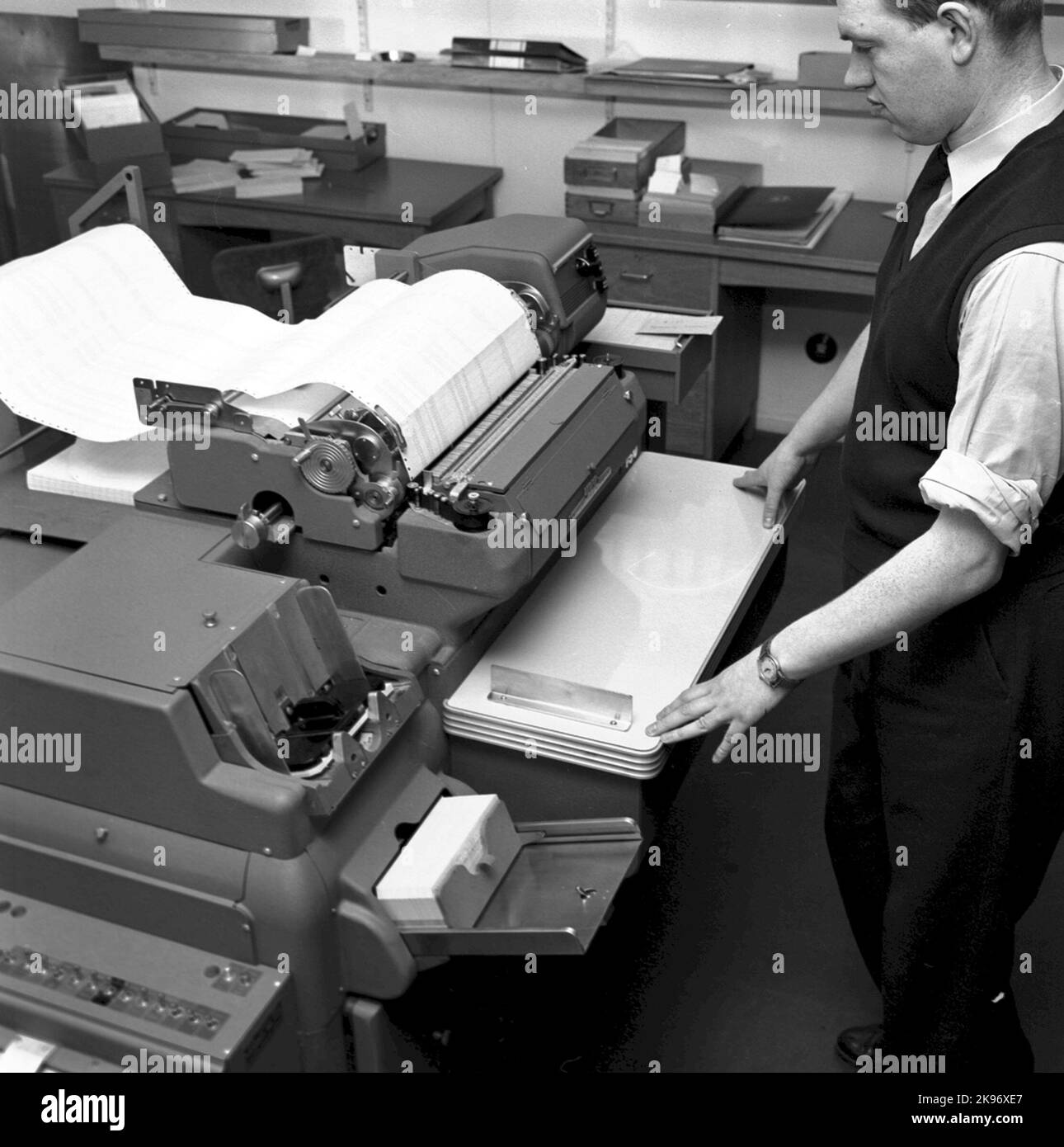 Ibm accounting machine hi-res stock photography and images - Alamy