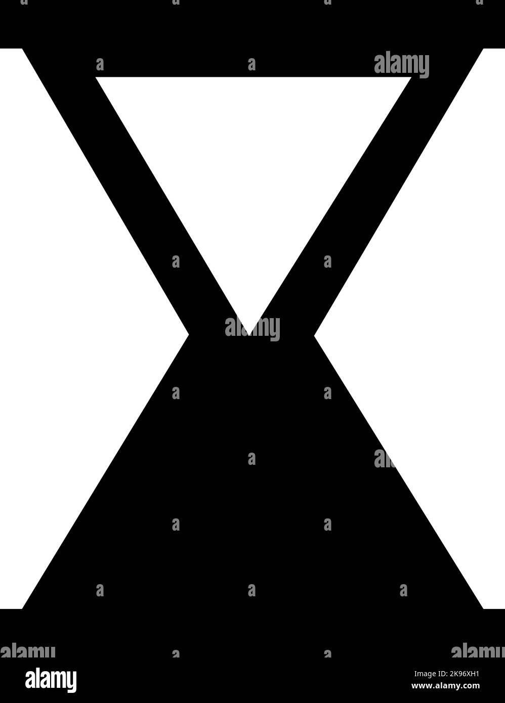 Vector illustration of an hourglass icon Stock Vector Image & Art - Alamy