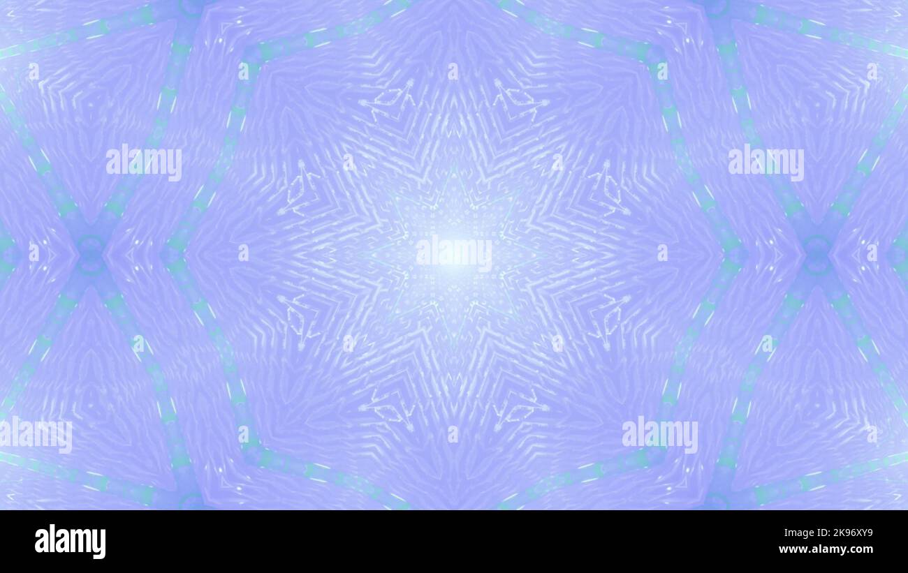 An illustration of a light blue background with abstract bright ...