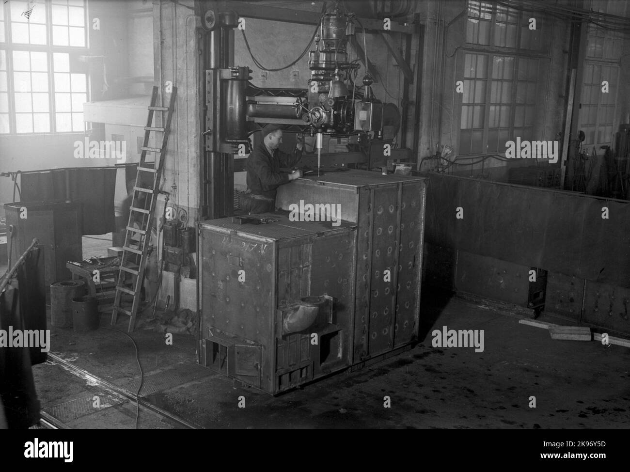 Repair boiler Black and White Stock Photos & Images - Alamy