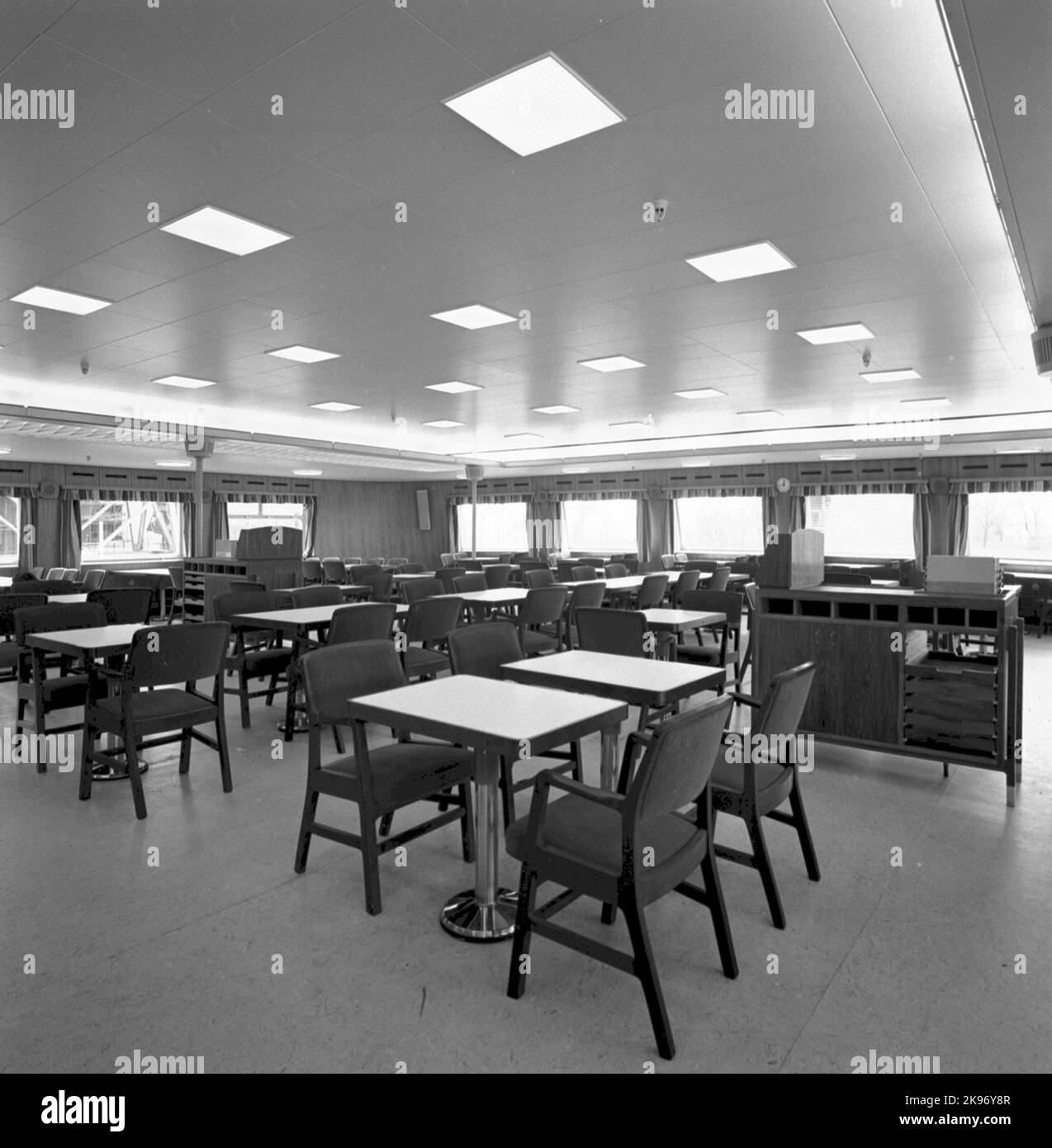 Interior vehicle deck Black and White Stock Photos & Images - Alamy