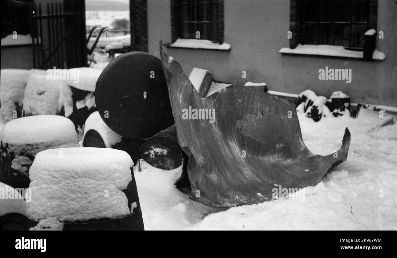 Compressed air container exposition Stock Photo - Alamy