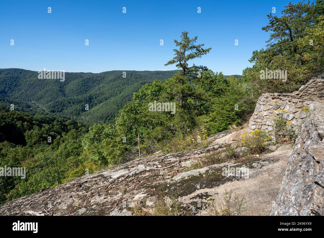 The beautiful forested hills in Nelson County Virginia Stock Photo - Alamy