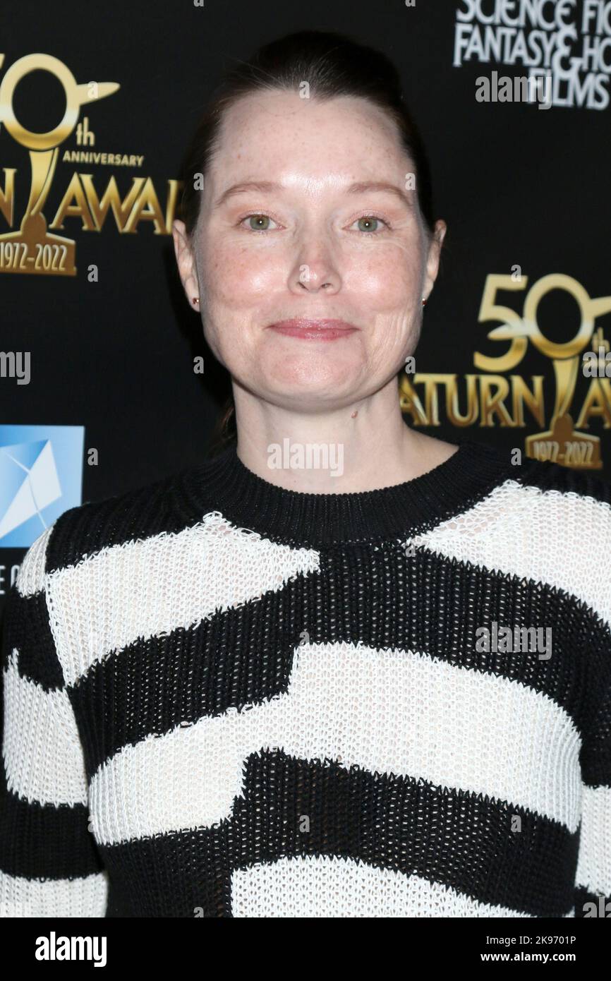 LOS ANGELES - OCT 25: Samantha Sloyan at the 50th Saturn Awards ...