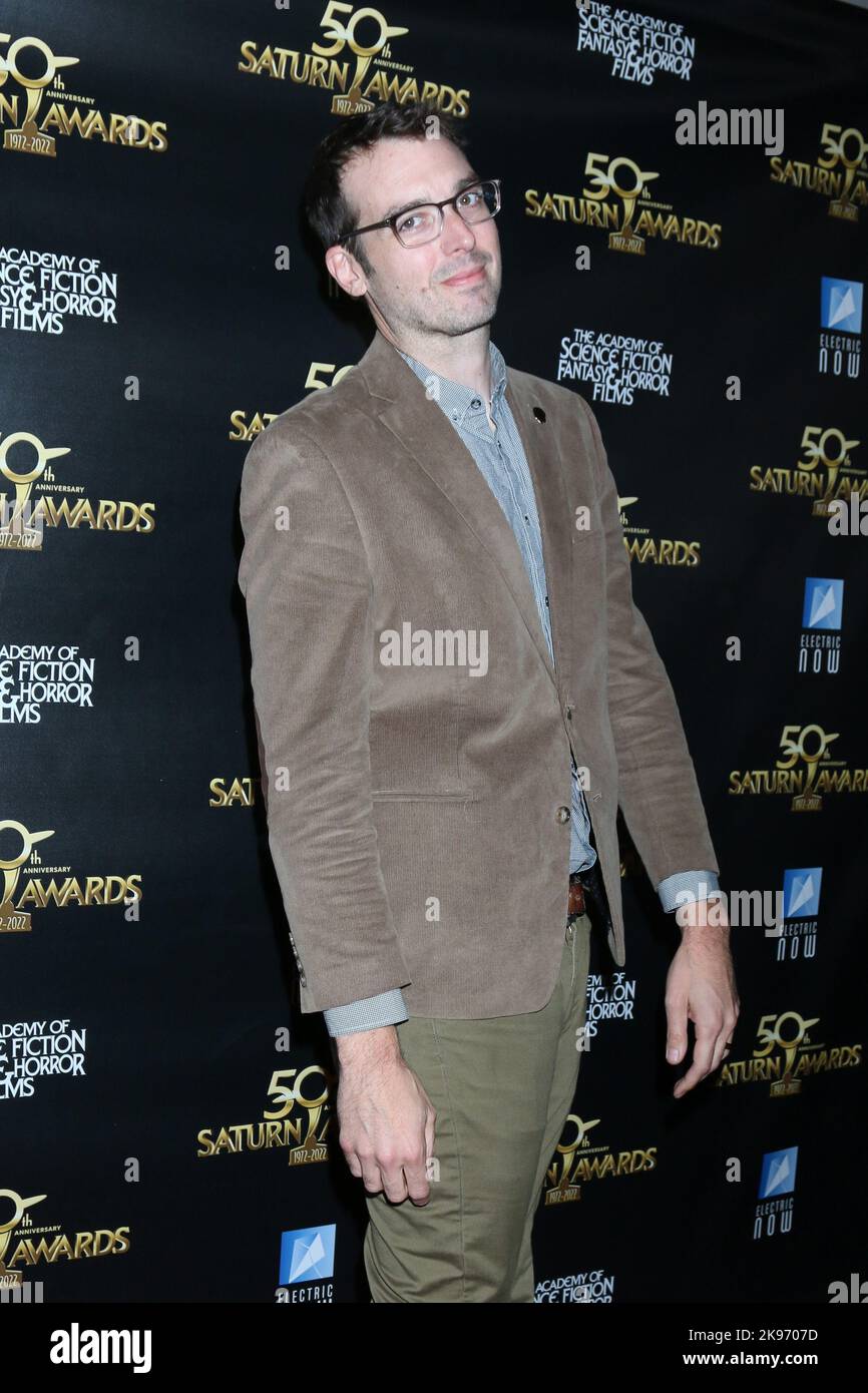 LOS ANGELES - OCT 25: Jonah Ray at the 50th Saturn Awards - Arrivals at ...
