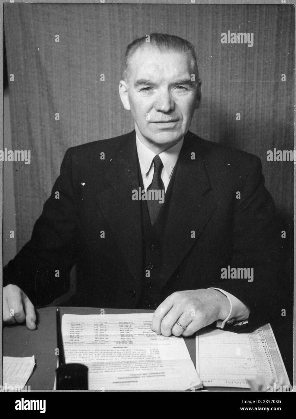 Bureau manager Gunnar Ruist Stock Photo - Alamy