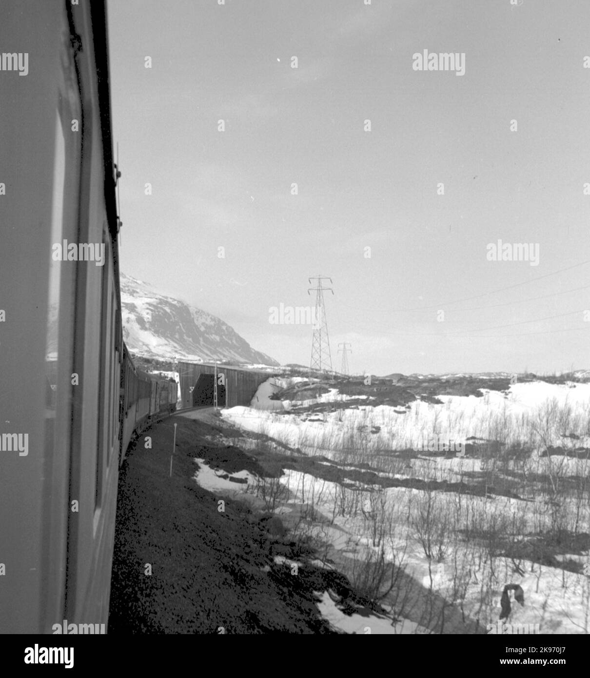 Snow passage Black and White Stock Photos & Images - Alamy
