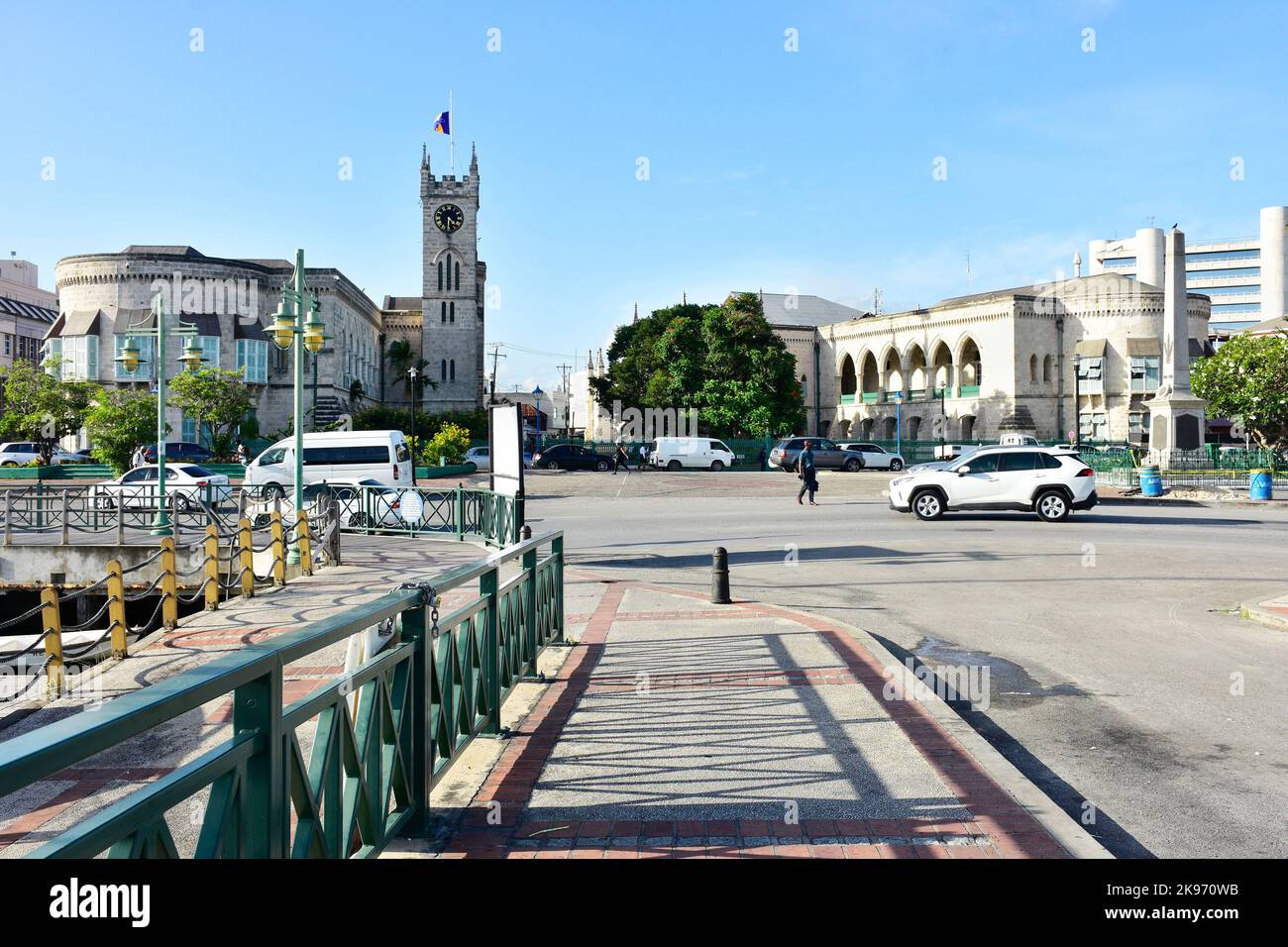 Barbados Parliament Buildings in Bridgetown Barbados West Indies Stock ...