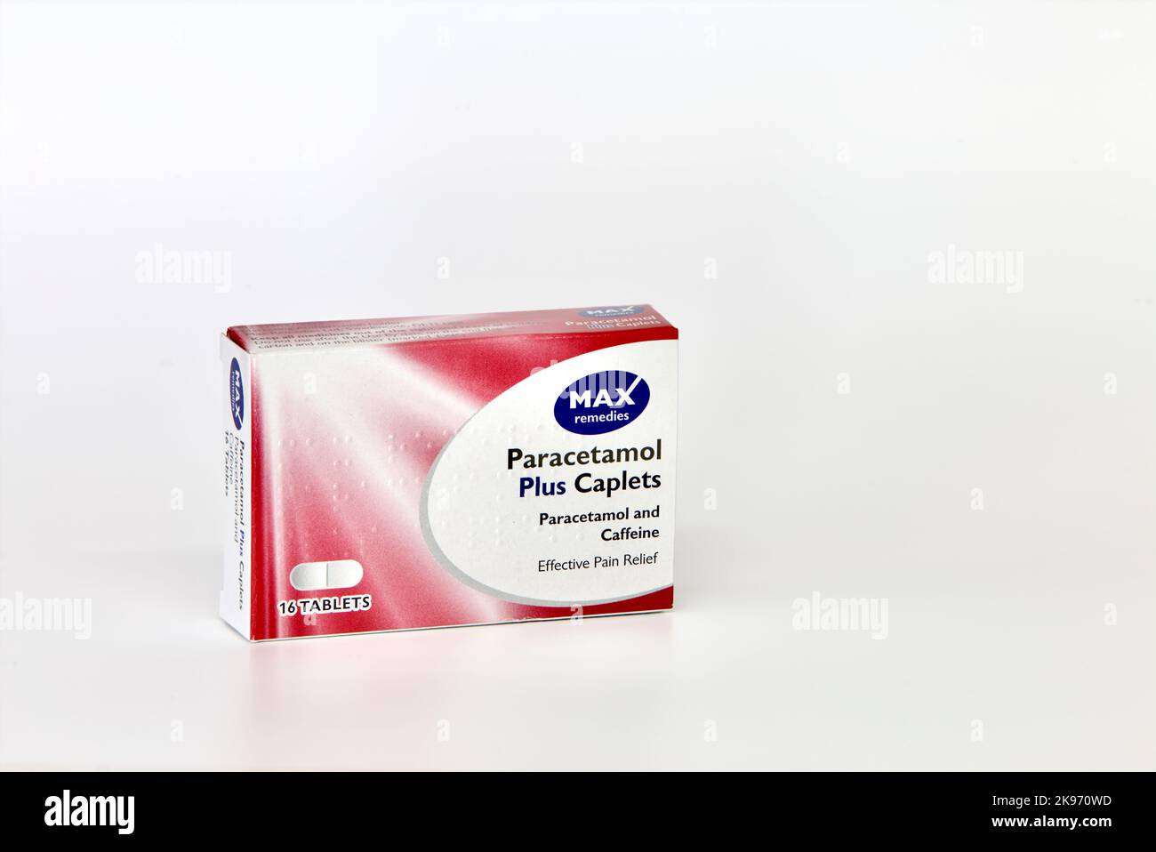 Paracetamol Plus Caplets Stock Photo - Alamy