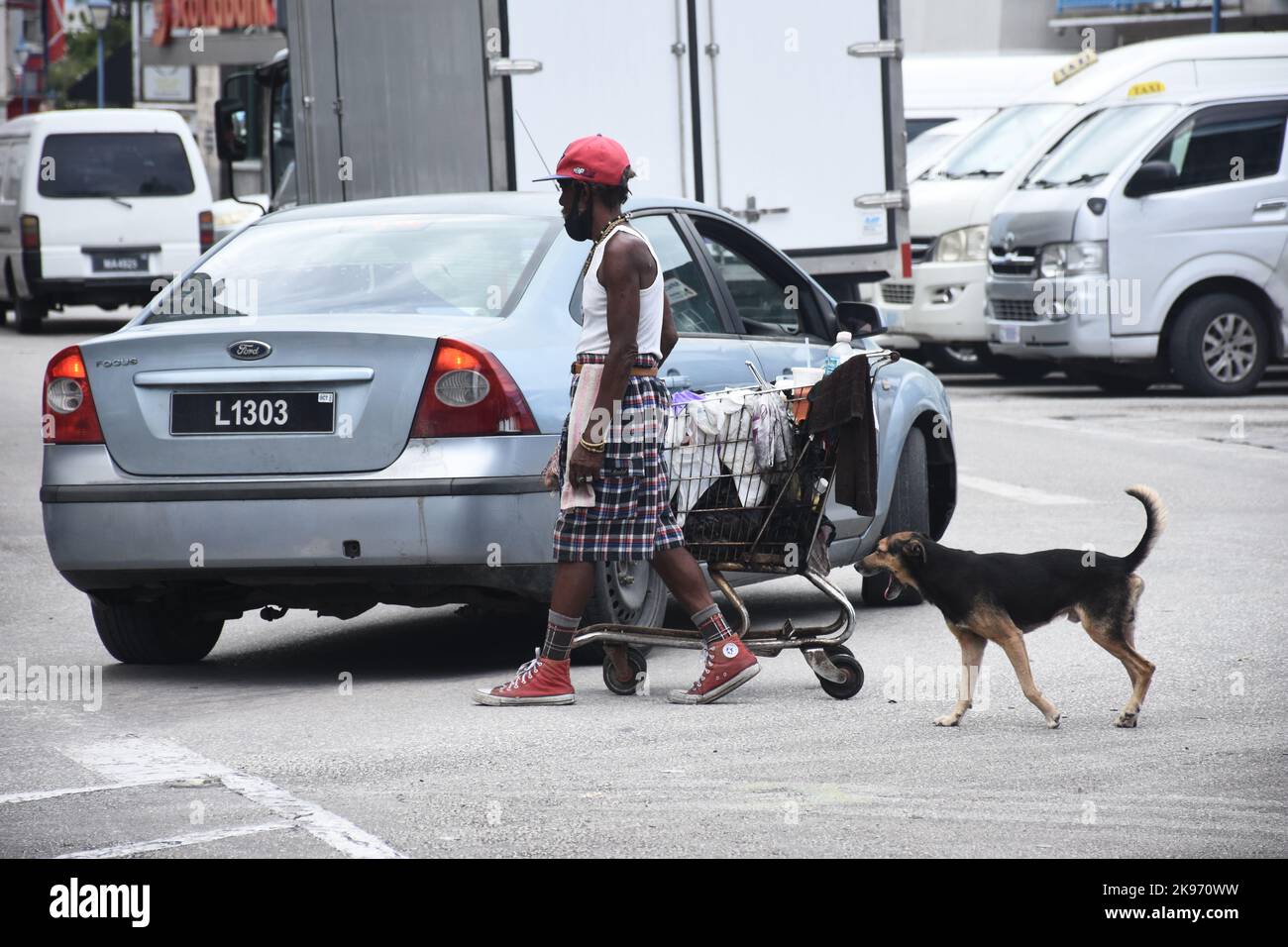 Barbados man and dog in the city hi-res stock photography and images ...