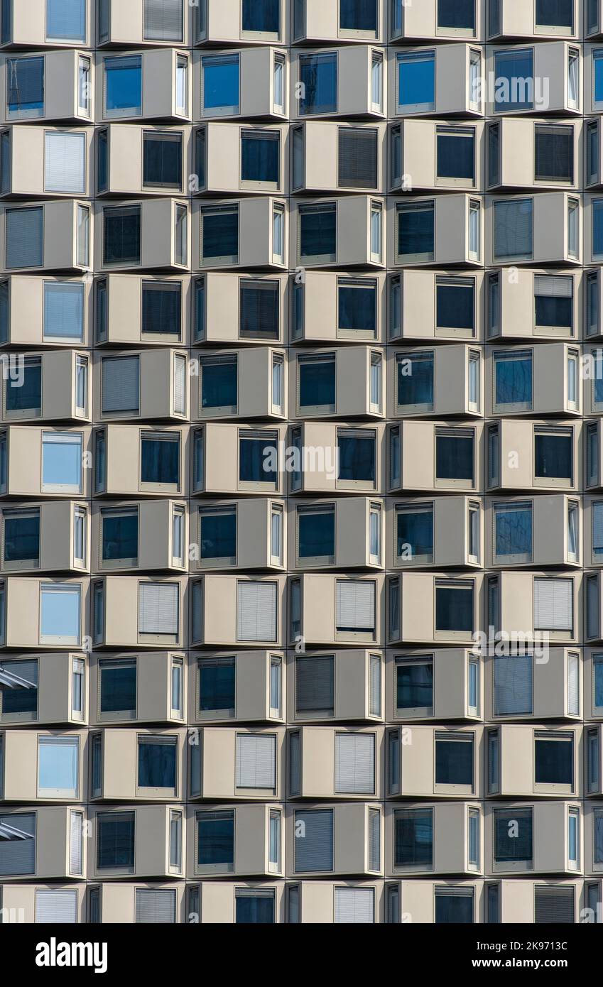 District Living Apartment Building, Vienna Donau City, Wien, Austria ...
