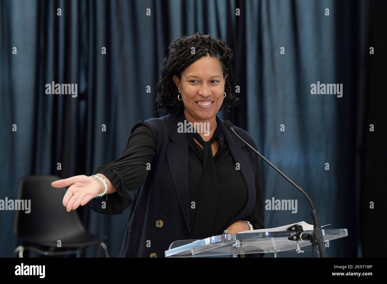 October 26, 2022, Washington, Distric of Columbia, USA: DC Mayor MURIEL ...