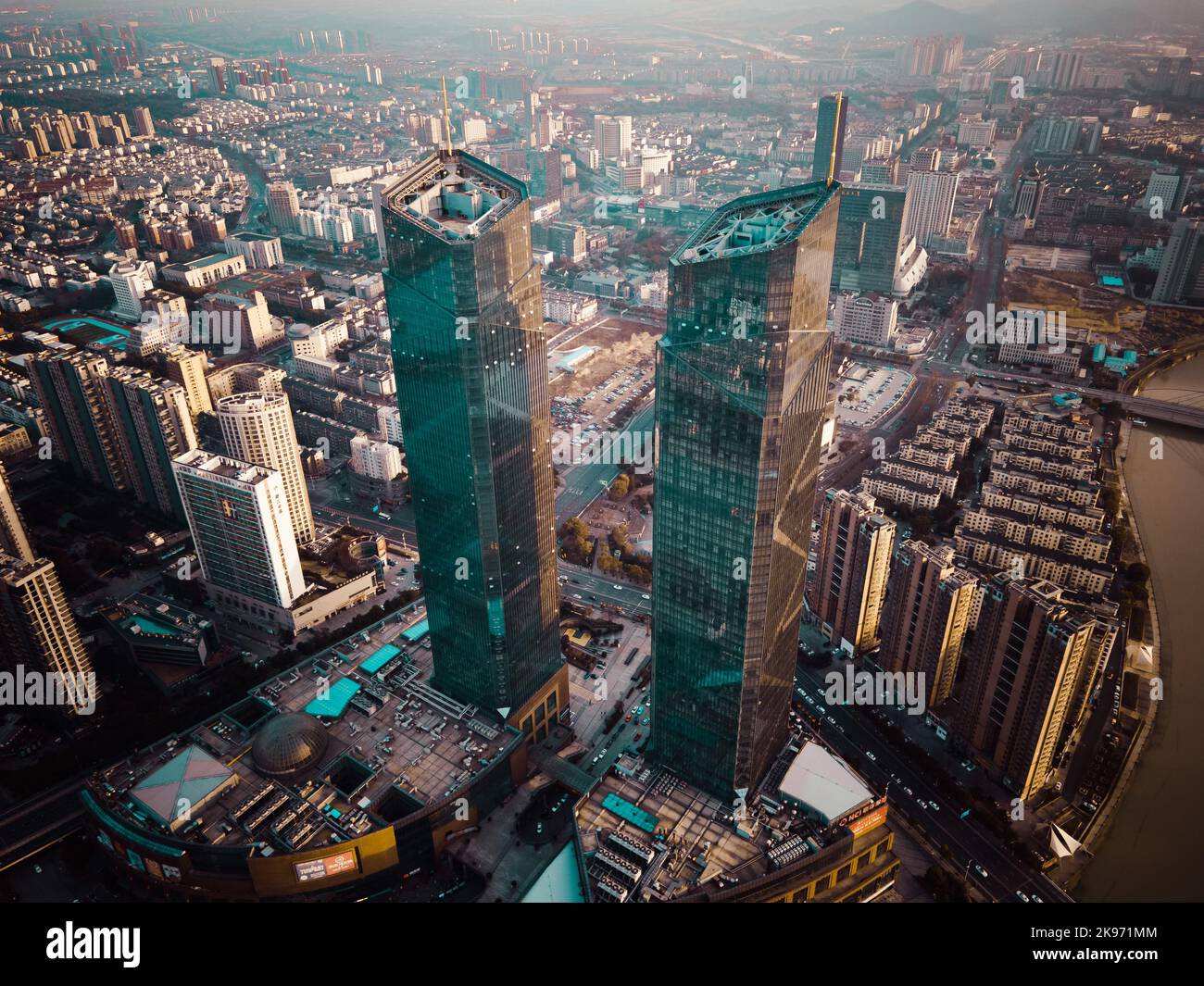 City towers china hi-res stock photography and images - Alamy